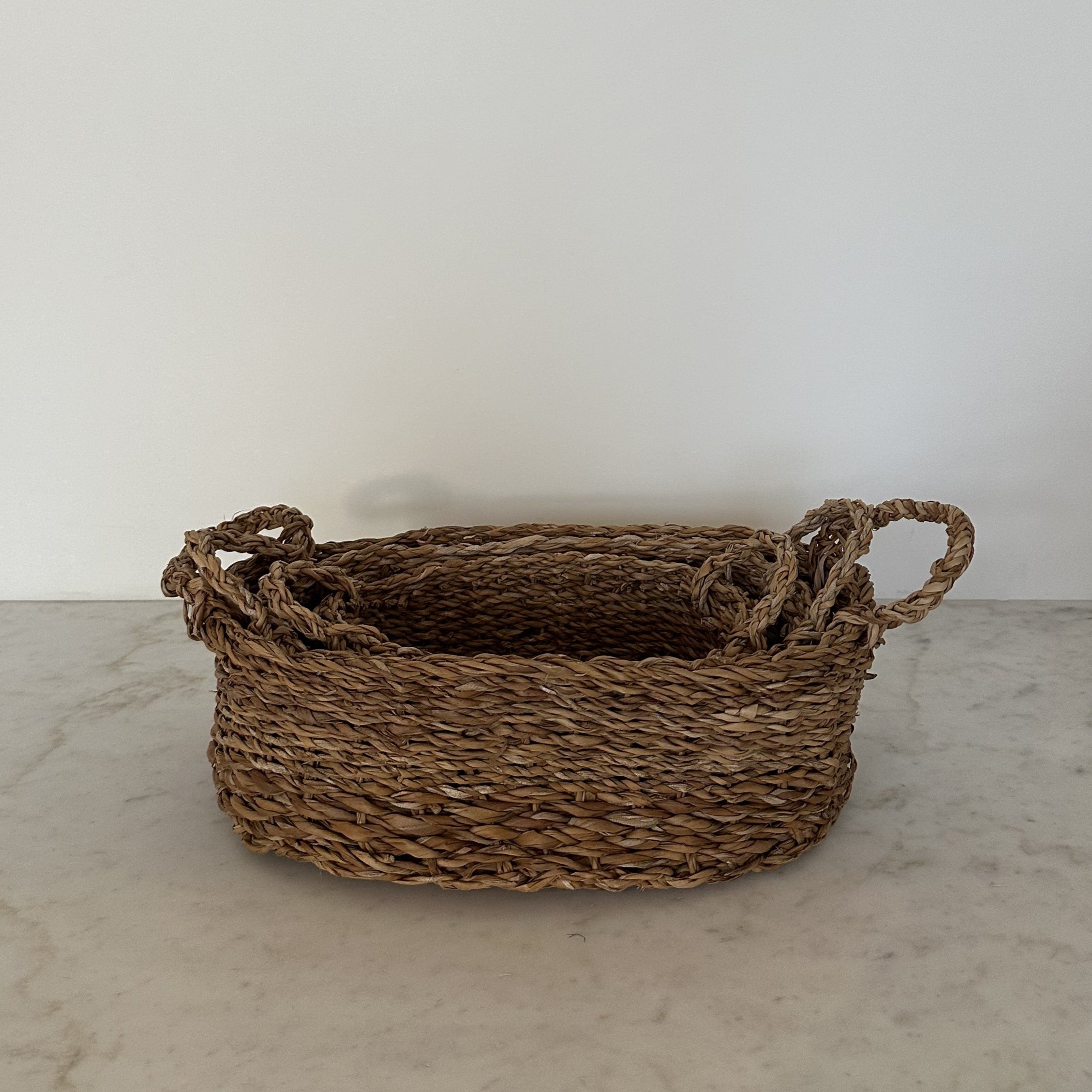 Oval Tray Basket Set of 3 – Label C